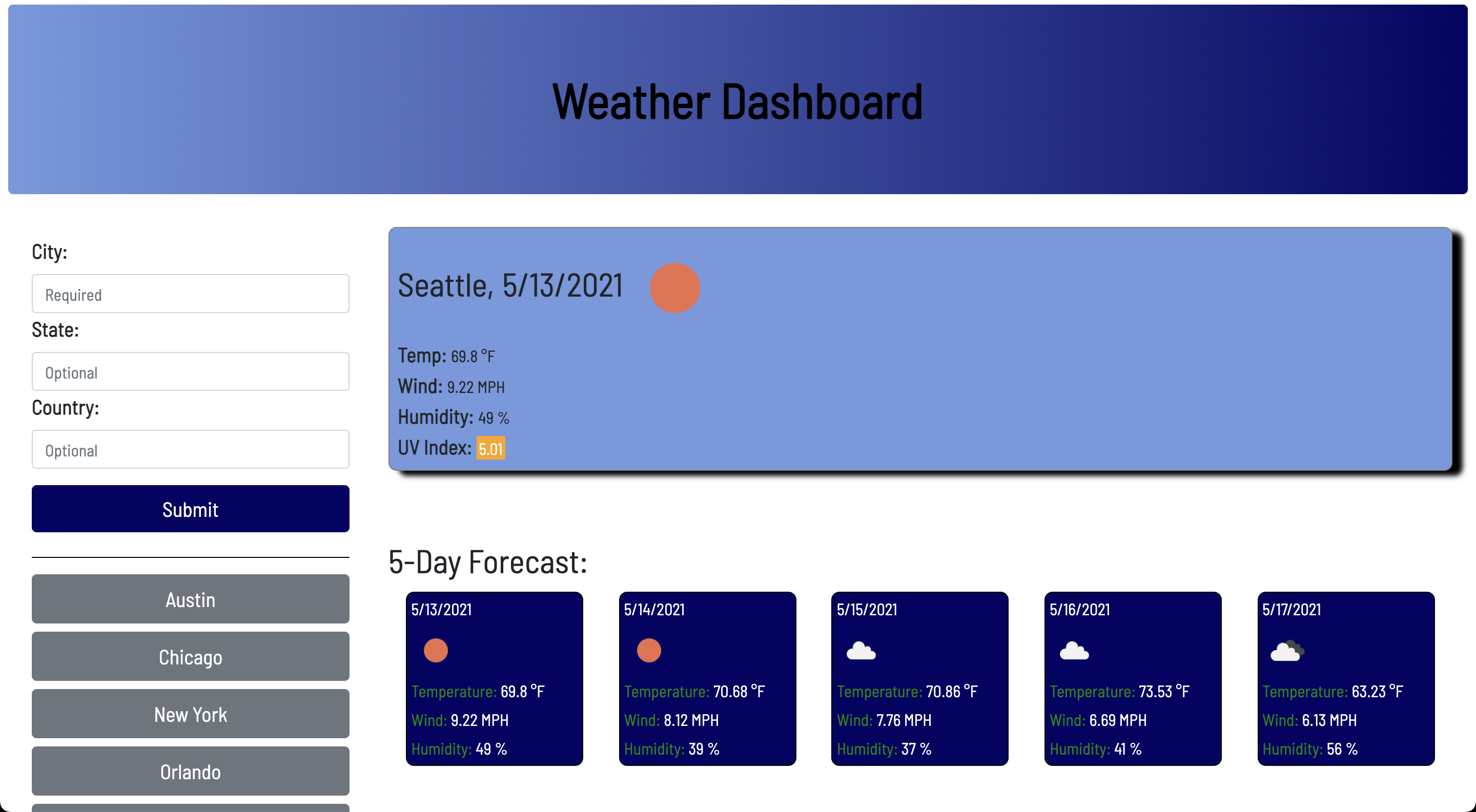 SRM: Web Development